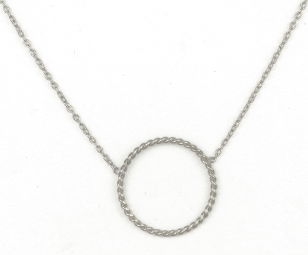 StyleRepublic.com - Kette mit einem Ring gedreht